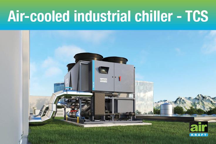 Cutting-Edge Air-Cooled Multiscroll Industrial Chillers TCS - Airkraft